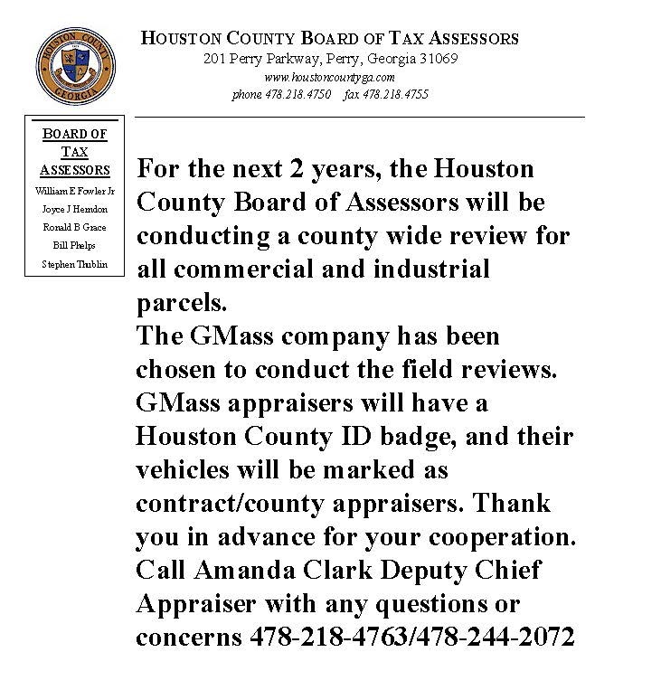 Tax Assessor - Houston County
